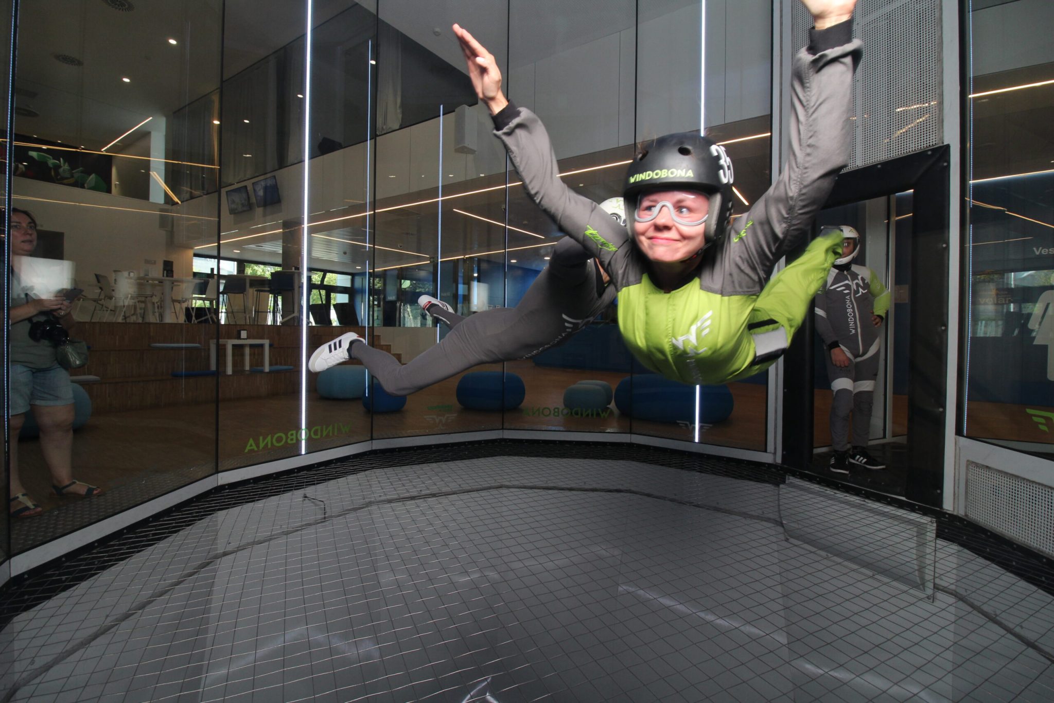 Indoor skydiving: fulfill a dream of flying. - Postcards From The World
